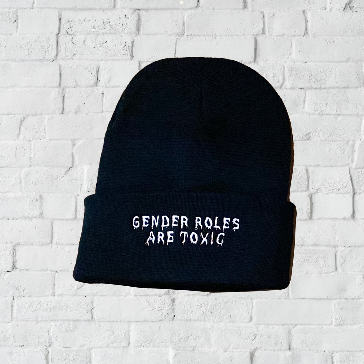 Gender Roles Are Toxic Beanie – Support the T